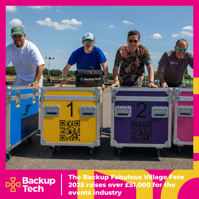 Backup Tech | The Technical Entertainment Charity